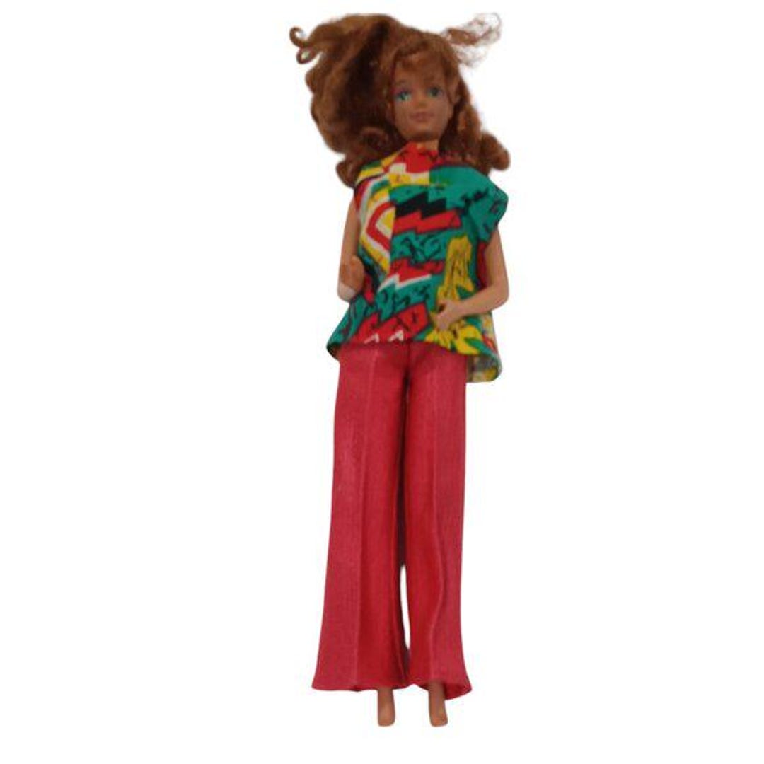 Vtge Mattel Philippines 1966 Twist N'turn Barbie Doll Red/brown Hair ...