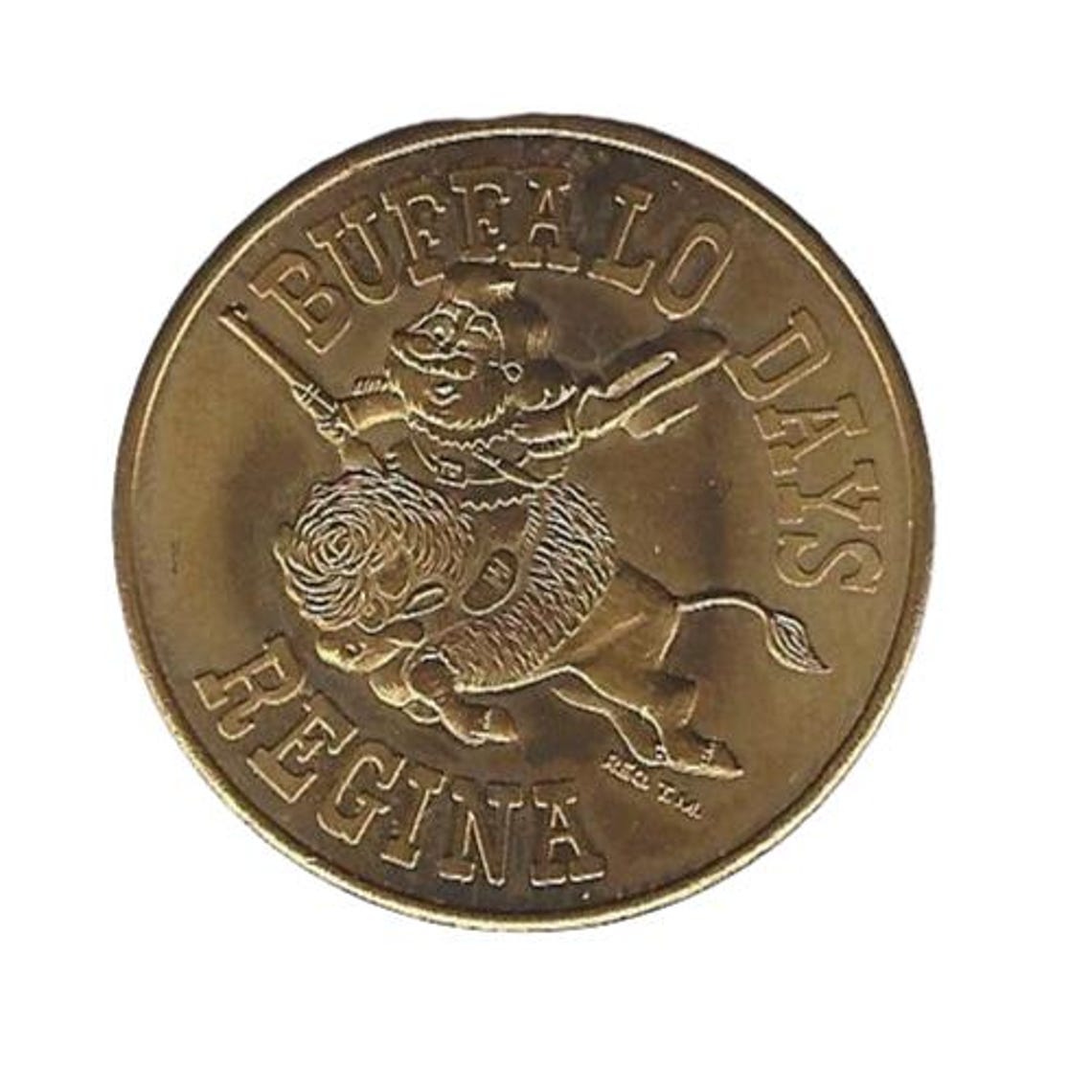Canada Buffalo Days Regina 1867 - 1967 Confederation 50 Cents Token - Etsy