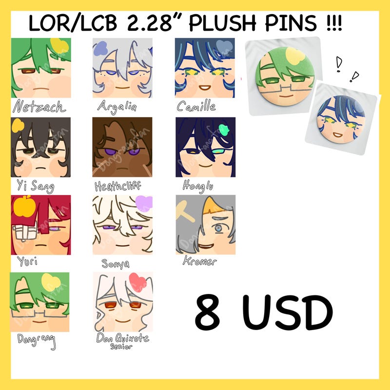 Limbus Company Plush - Etsy