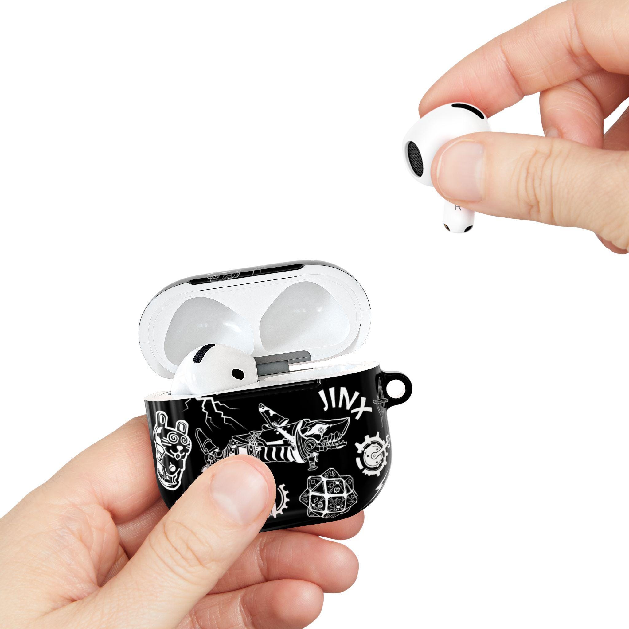 Arcane Hand-drawn Line Art AirPod Cases, AirPod 1 2 3 Pro Cover, Unique ...