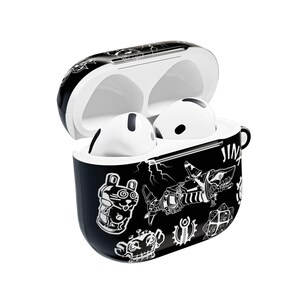 Arcane Hand-drawn Line Art AirPod Cases, AirPod 1 2 3 Pro Cover, Unique ...