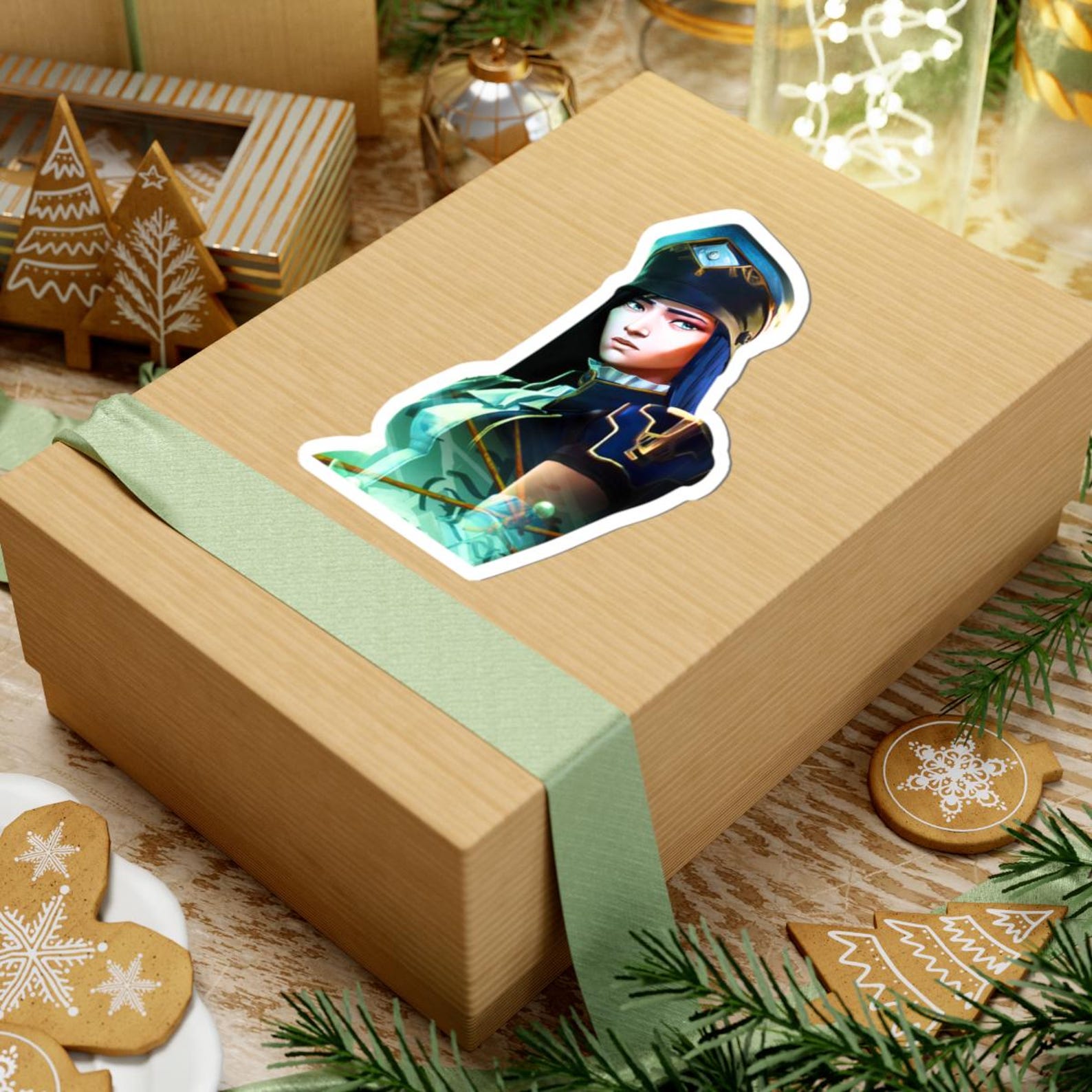 Arcane Caitlyn Vinyl Sticker | Jinx | League of Legends | Game | Gaming ...