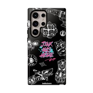 Arcane Graphics Jinx Tough Phone Cases Arcane Vi Powder Netflix League ...