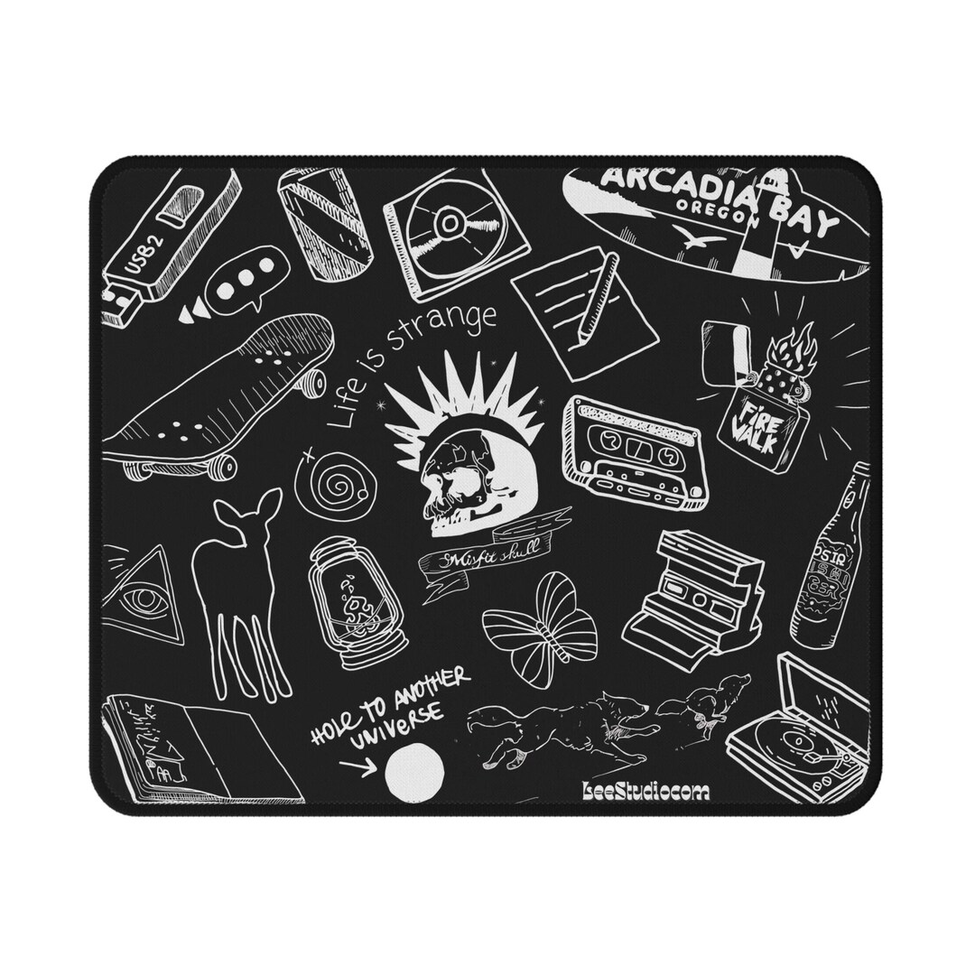 Life is Strange Line Art Non-slip Gaming Mouse Pad | Life is Strange ...