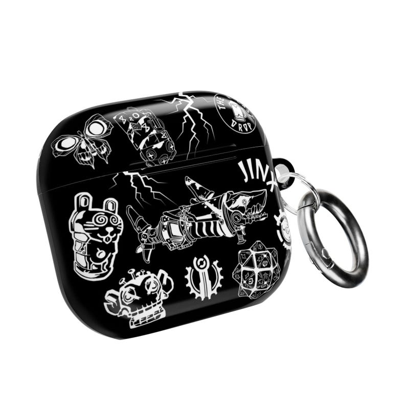 Arcane Hand-drawn Line Art AirPod Cases, AirPod 1 2 3 Pro Cover, Unique ...