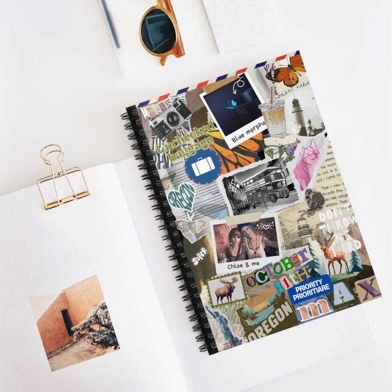 Life is Strange Max Journal Inspired Scrap Book Design Notebook | Life ...