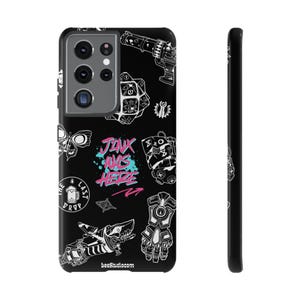 Arcane Graphics Jinx Tough Phone Cases Arcane Vi Powder Netflix League ...