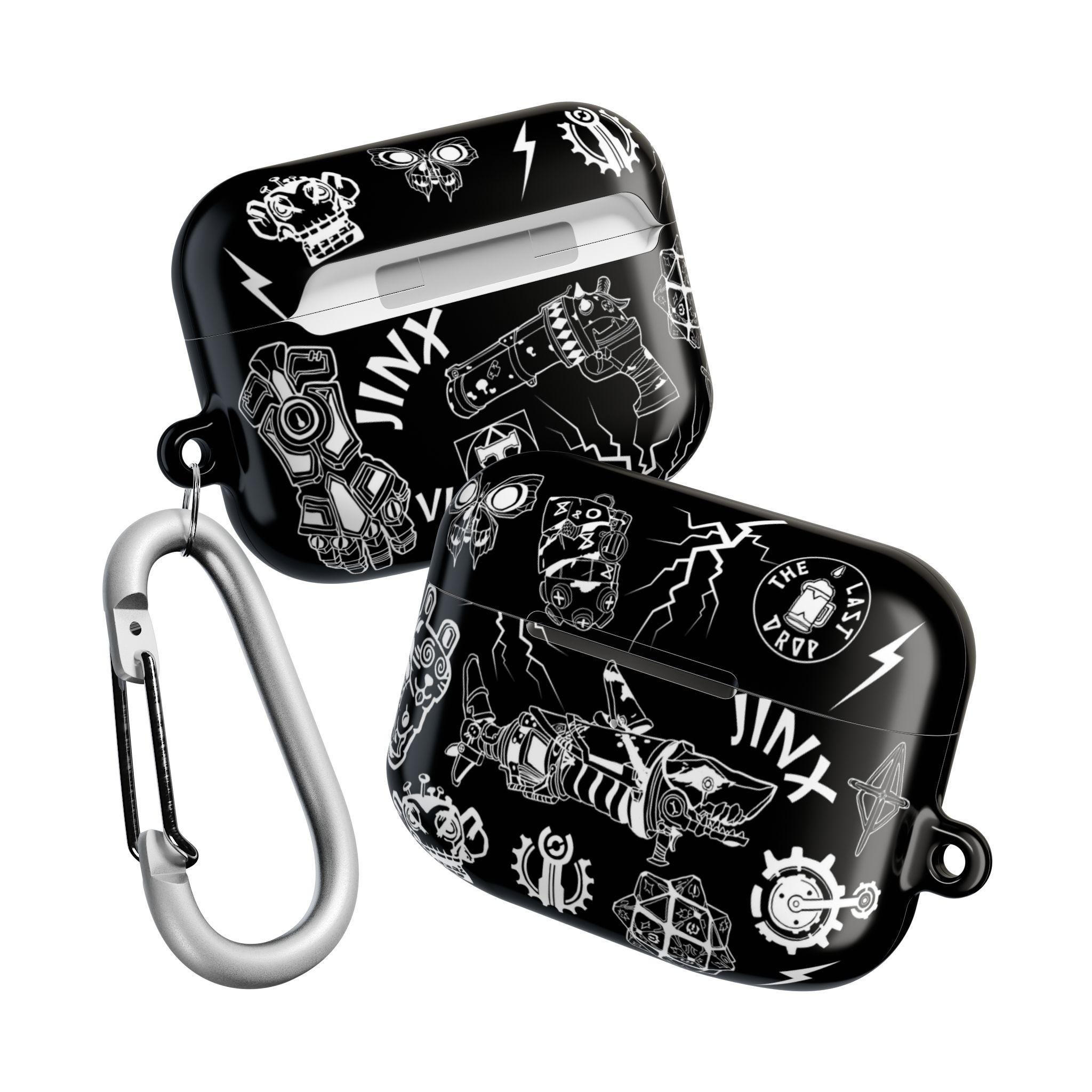 Arcane Hand-drawn Line Art AirPod Cases, AirPod 1 2 3 Pro Cover, Unique ...