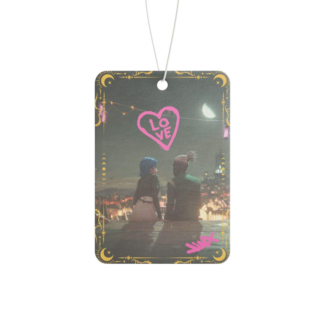 Arcane Powder X Ekko Car Air Freshener Jinx Car Freshener Arcane Merch ...