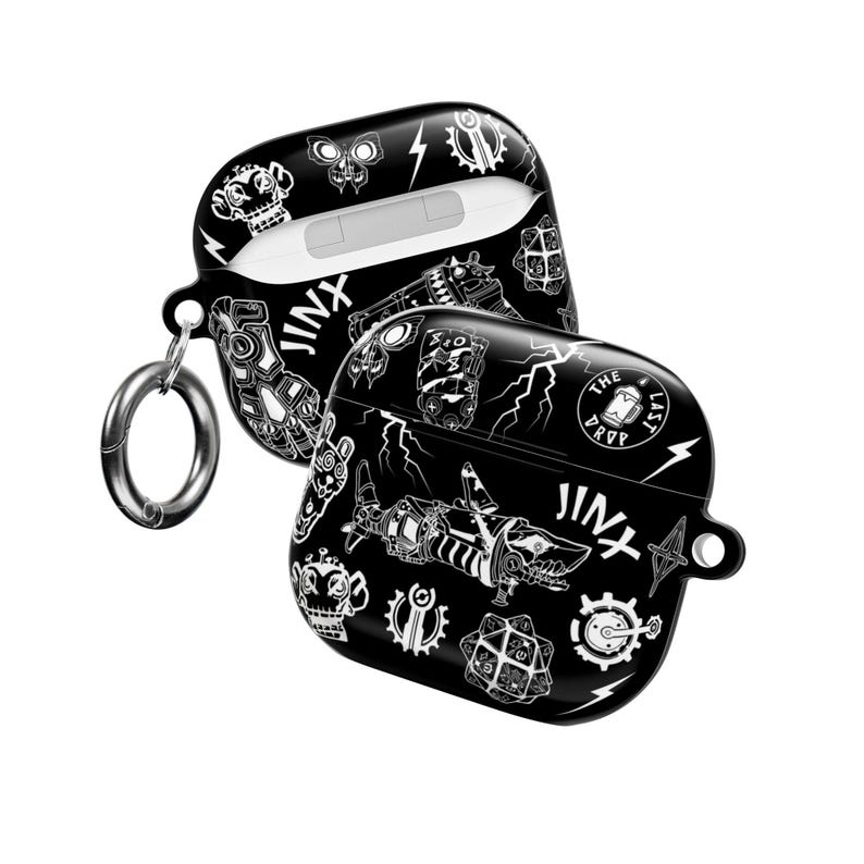 Arcane Hand-drawn Line Art AirPod Cases, AirPod 1 2 3 Pro Cover, Unique ...