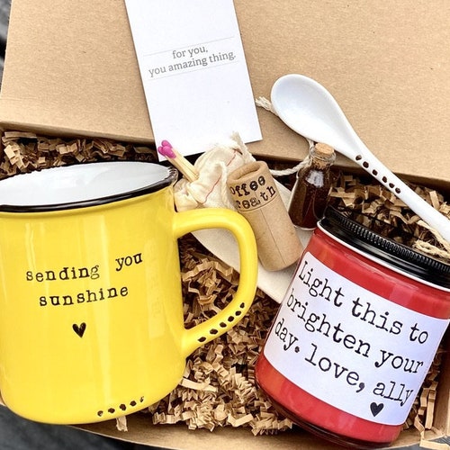 Sending You Sunshine Gift Box Friendship Gift Thinking of - Etsy