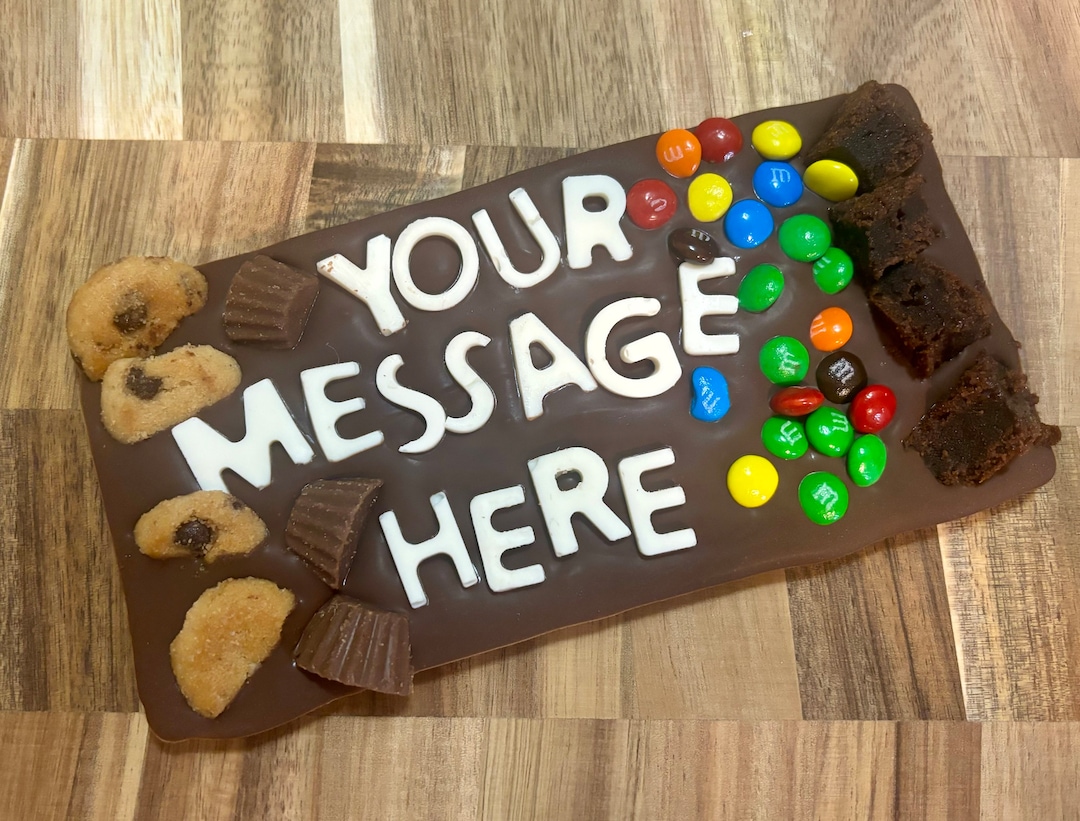 Personalized Chocolate Bars - Etsy
