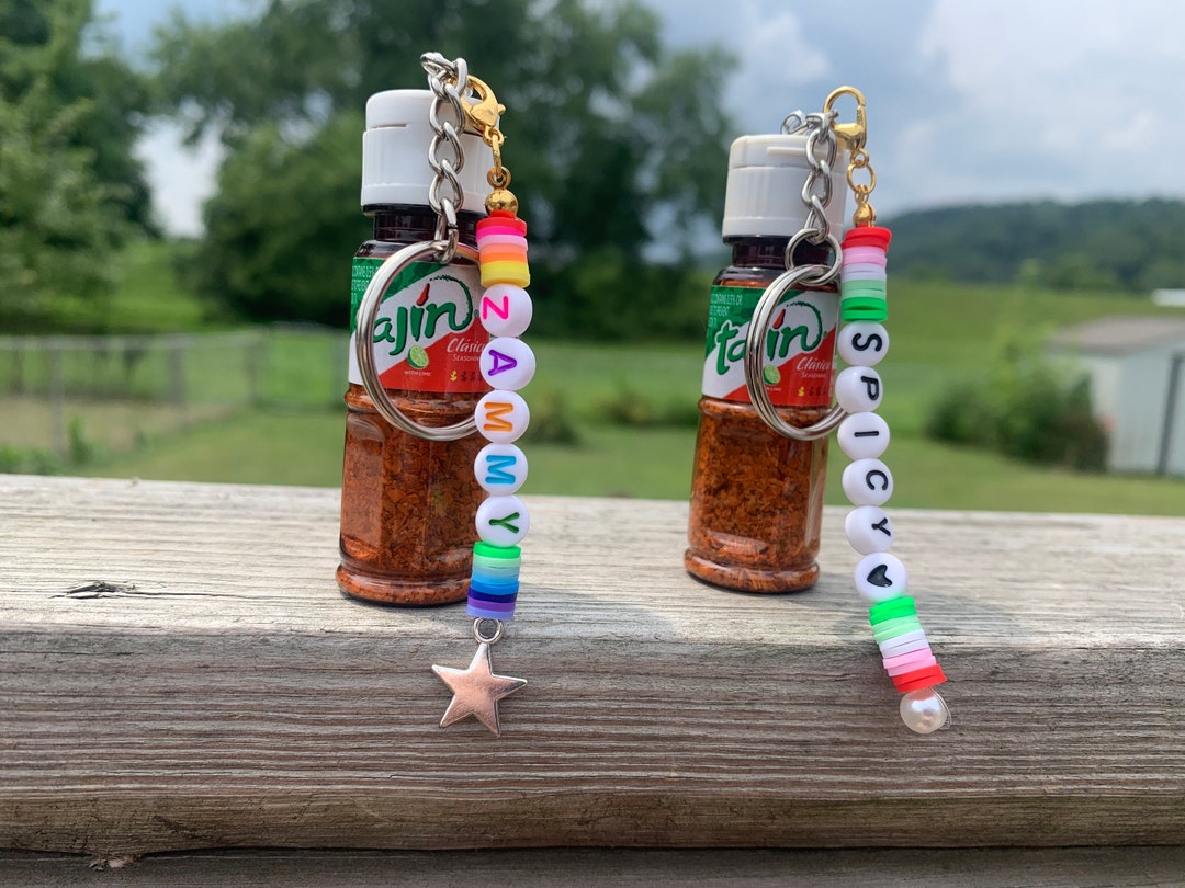Personalized Tajin Keychain - Etsy
