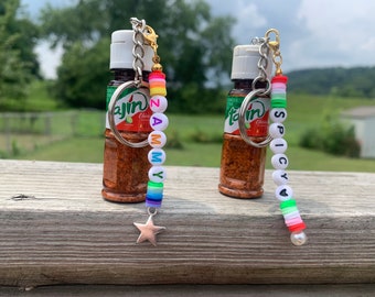 Tajin Keychain Tajin Product Mini Tajin Keychain With Lime Charm Latino ...