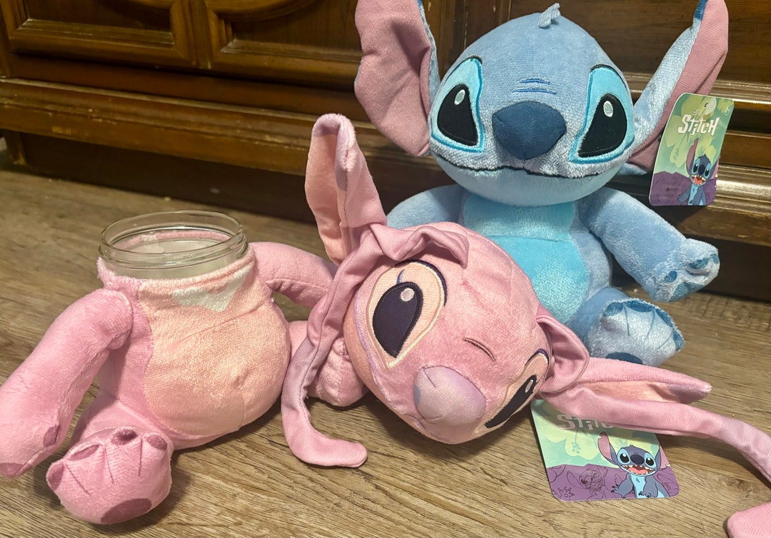 Stitch or Angel Stash Jar - Etsy