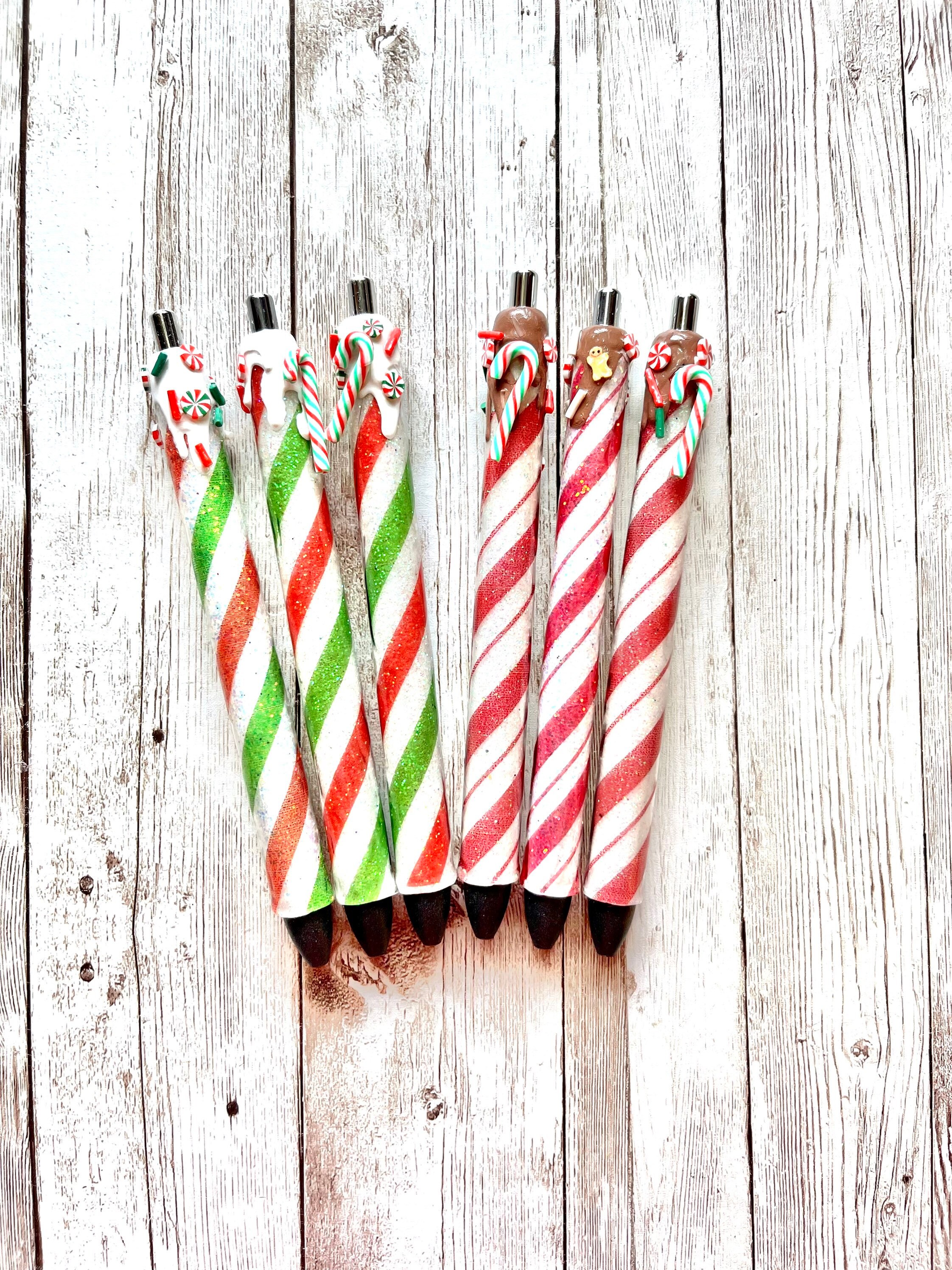 Christmas Glitter Pen - Etsy