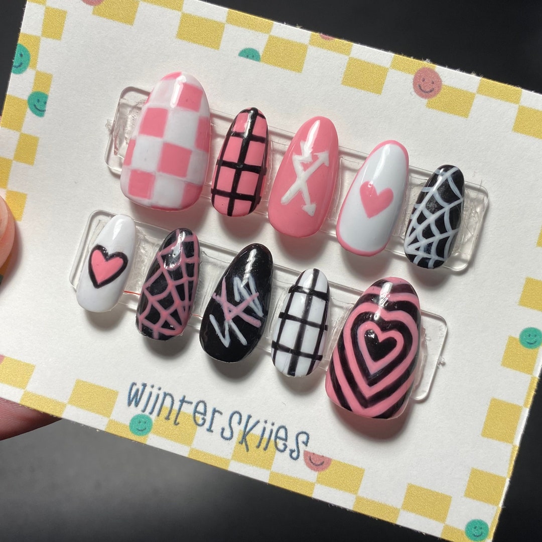 Stray Kids Maxident Inspired Press-on Gel Nails - Etsy Australia