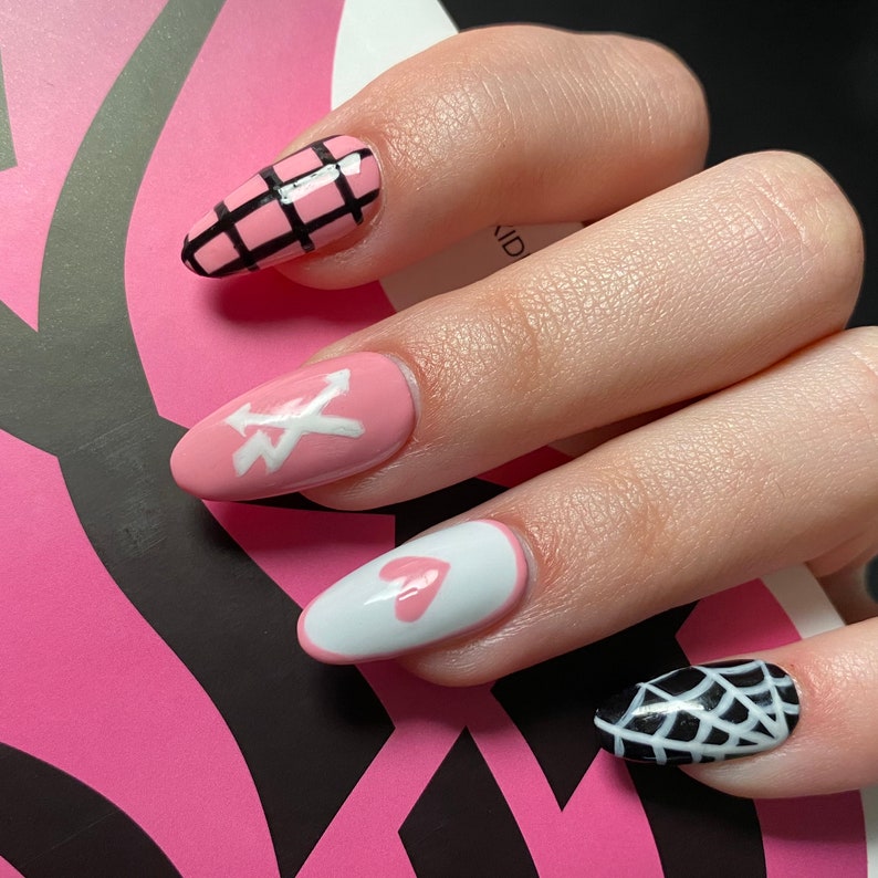 Stray Kids Maxident Inspired Press-on Gel Nails - Etsy