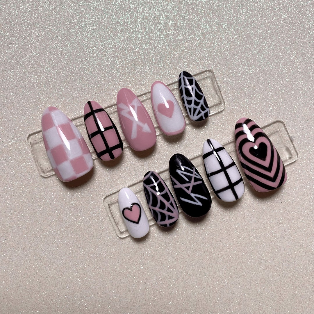 Stray Kids Maxident Inspired Press-on Gel Nails - Etsy