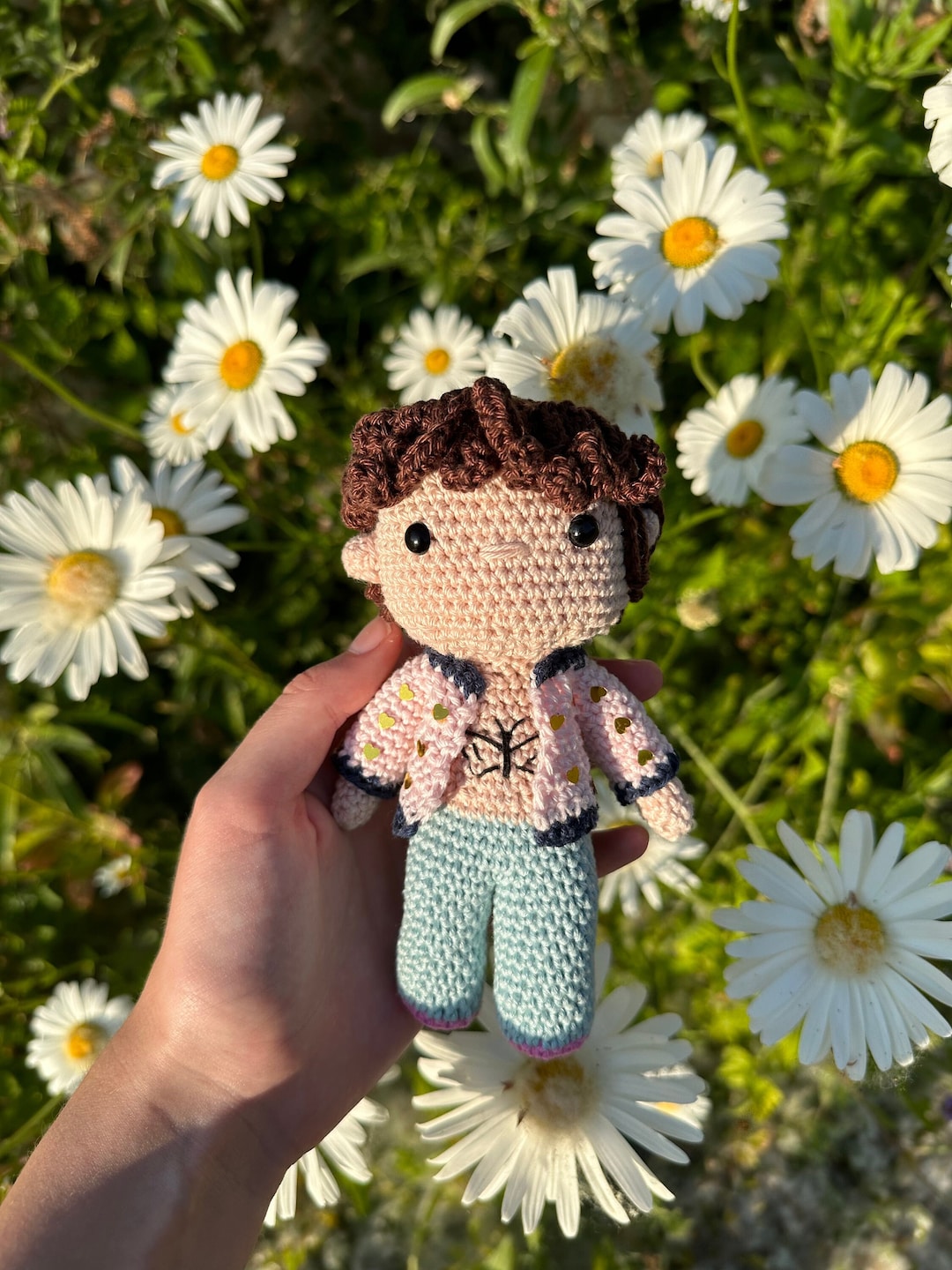Crochet Pattern / Heart Jacket / Musician / Amsterdam N3 / Night 3 ...