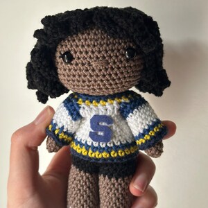 Crochet Pattern / Musician Curly Hair / SOS Shirt / Music / Amigurumi ...