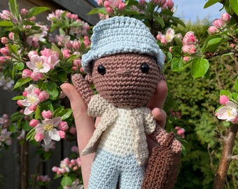 Crochet Pattern / Musician With Curly Hair / Dominic / Music ...