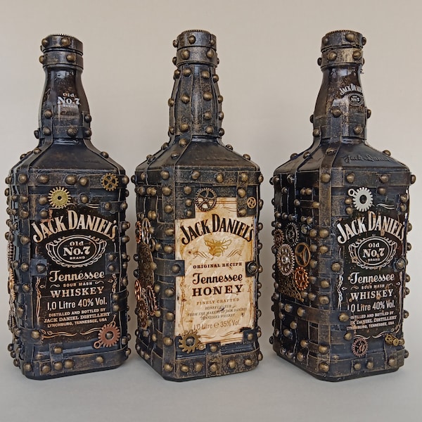 Steampunk Bottle - Etsy