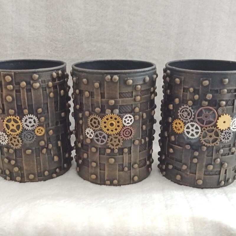 Steampunk Vase - Etsy UK