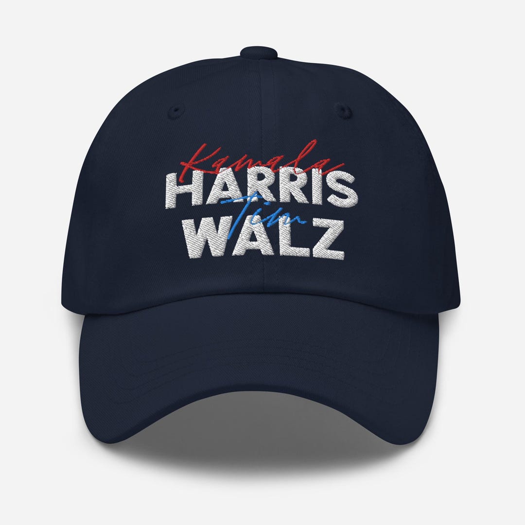 Kamala Harris Tim Walz 2024 Dad Hat: Officially Inspired Classic Design ...
