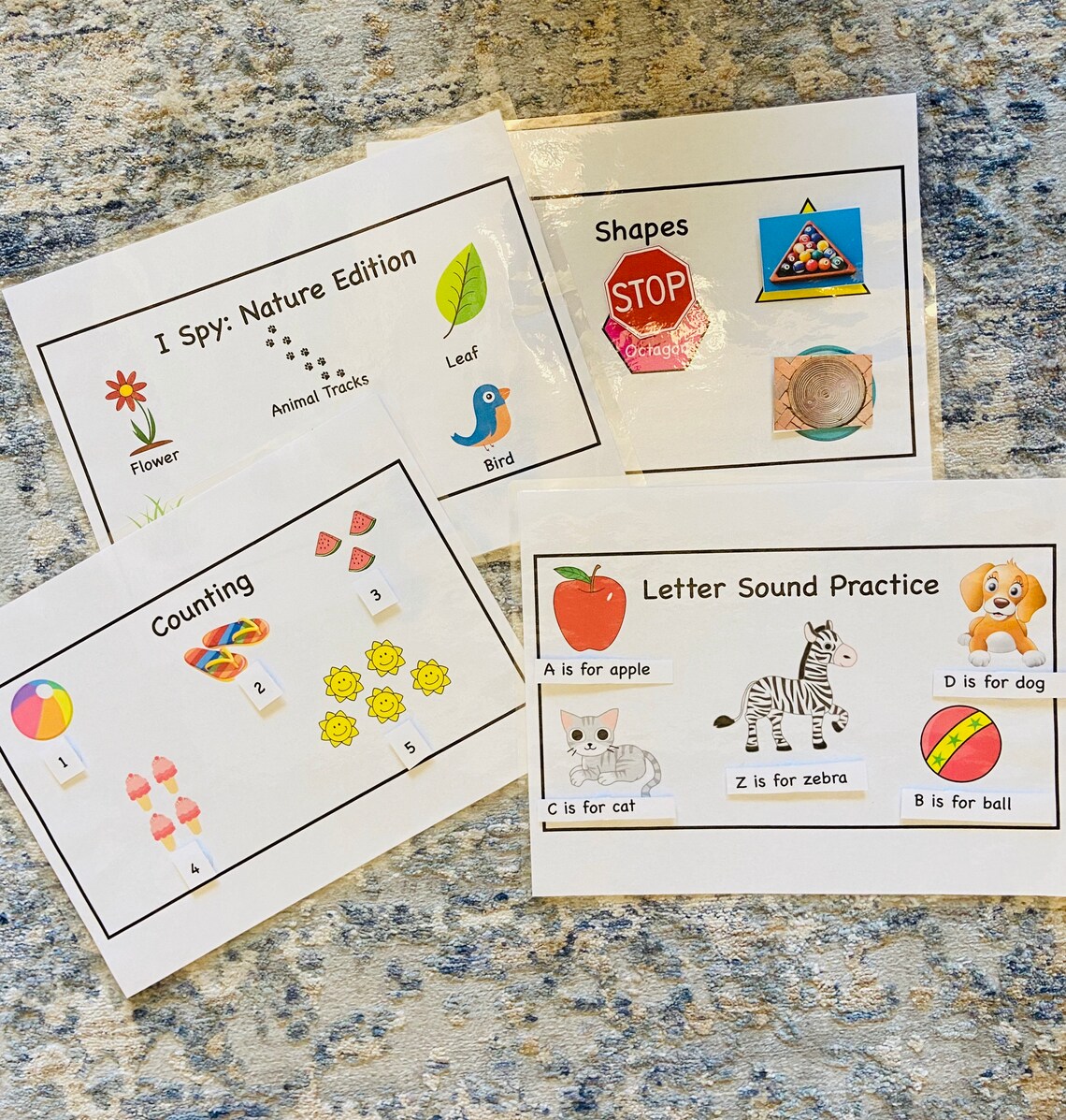 Preschool Learning Packet - Etsy
