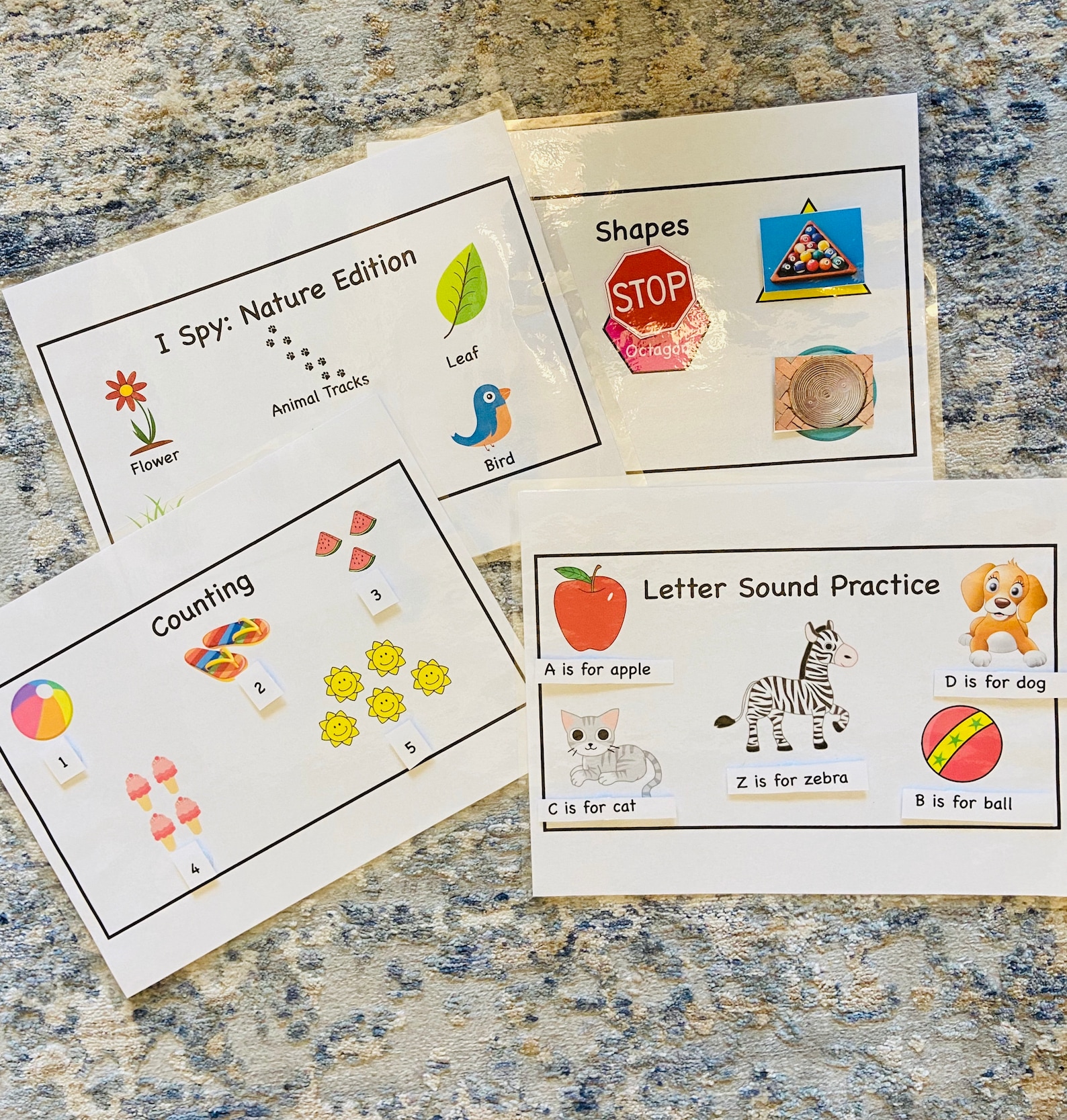 Preschool Learning Packet - Etsy