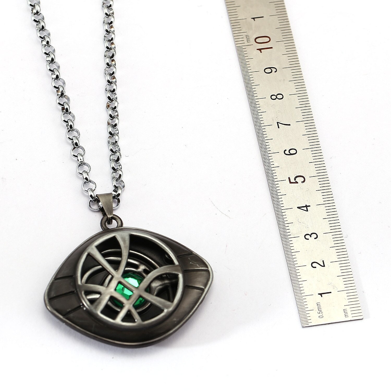 Marvel Avengers Doctor Strange Infinity Times Stone Necklace - Etsy