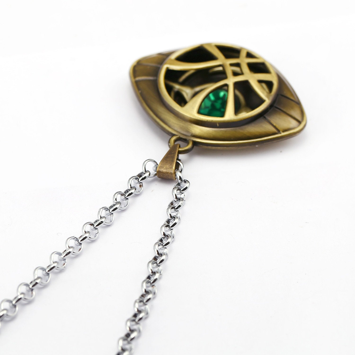 Marvel Avengers Doctor Strange Infinity Times Stone Necklace - Etsy