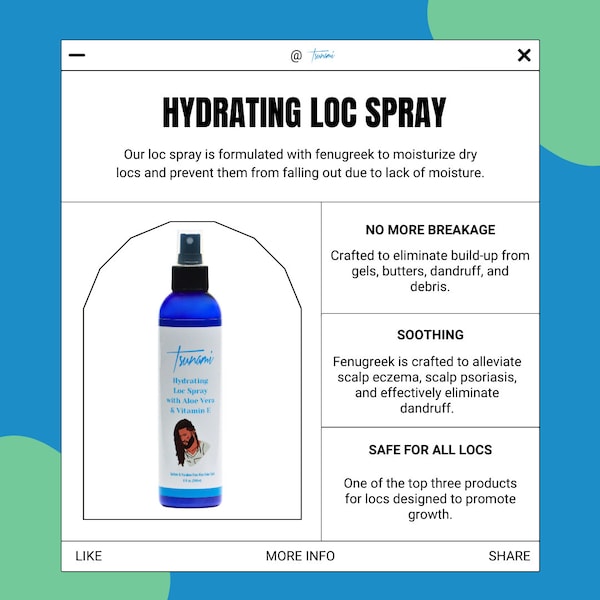 Loc Spray - Etsy