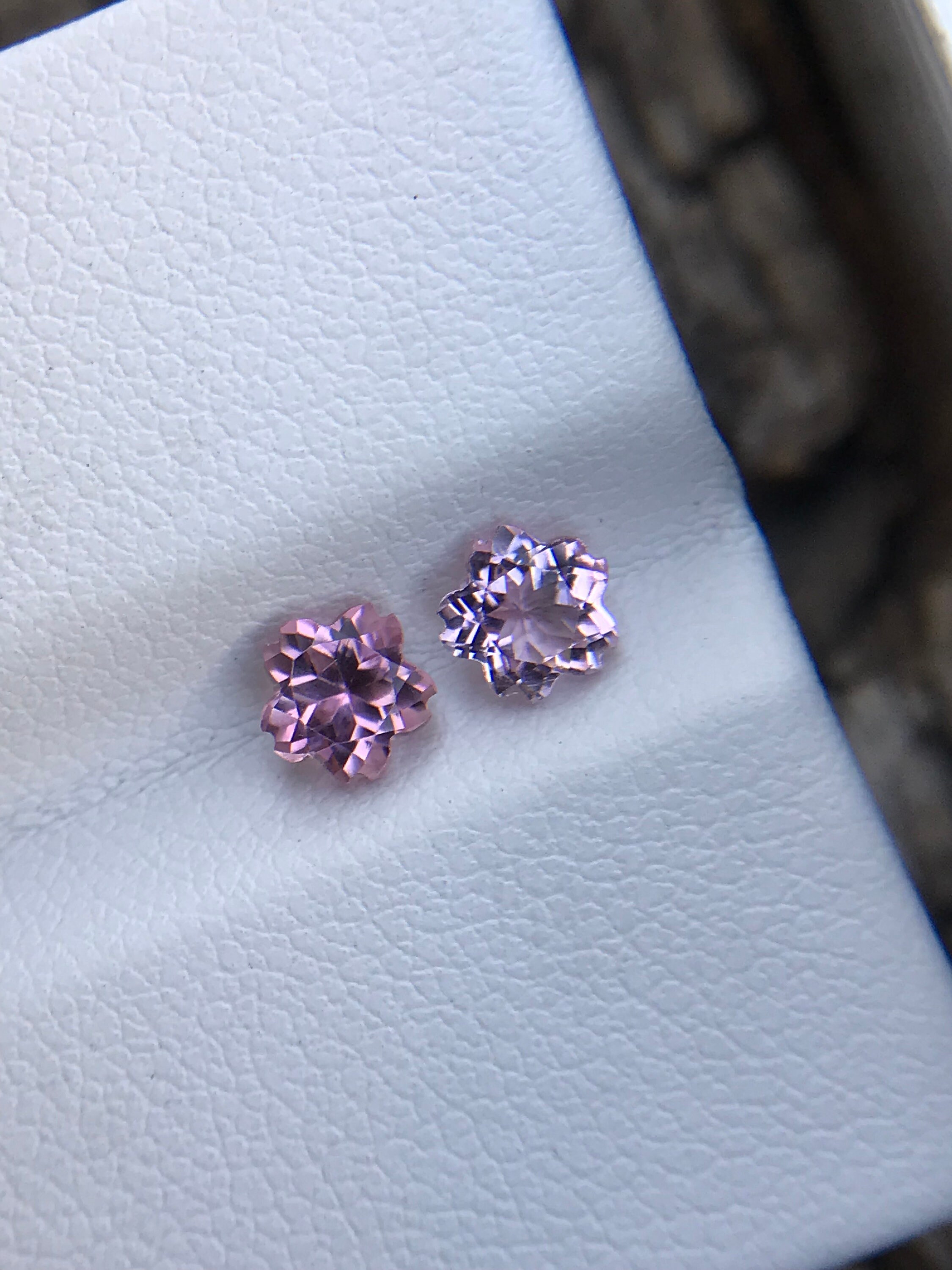 Baby Pink Tourmaline Cherry Blossom Cut 5 Mm Baby Pink Tourmaline 1 ...