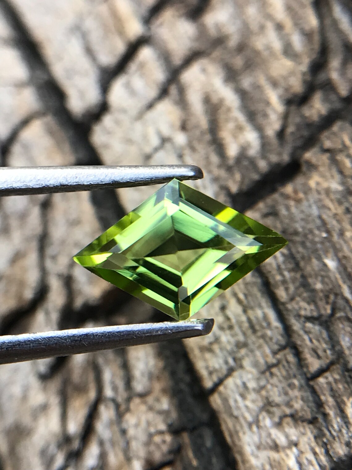 Peridot Lozenge Cut August Birthstone 10 MM Natural Peridot 1.20 Carat ...
