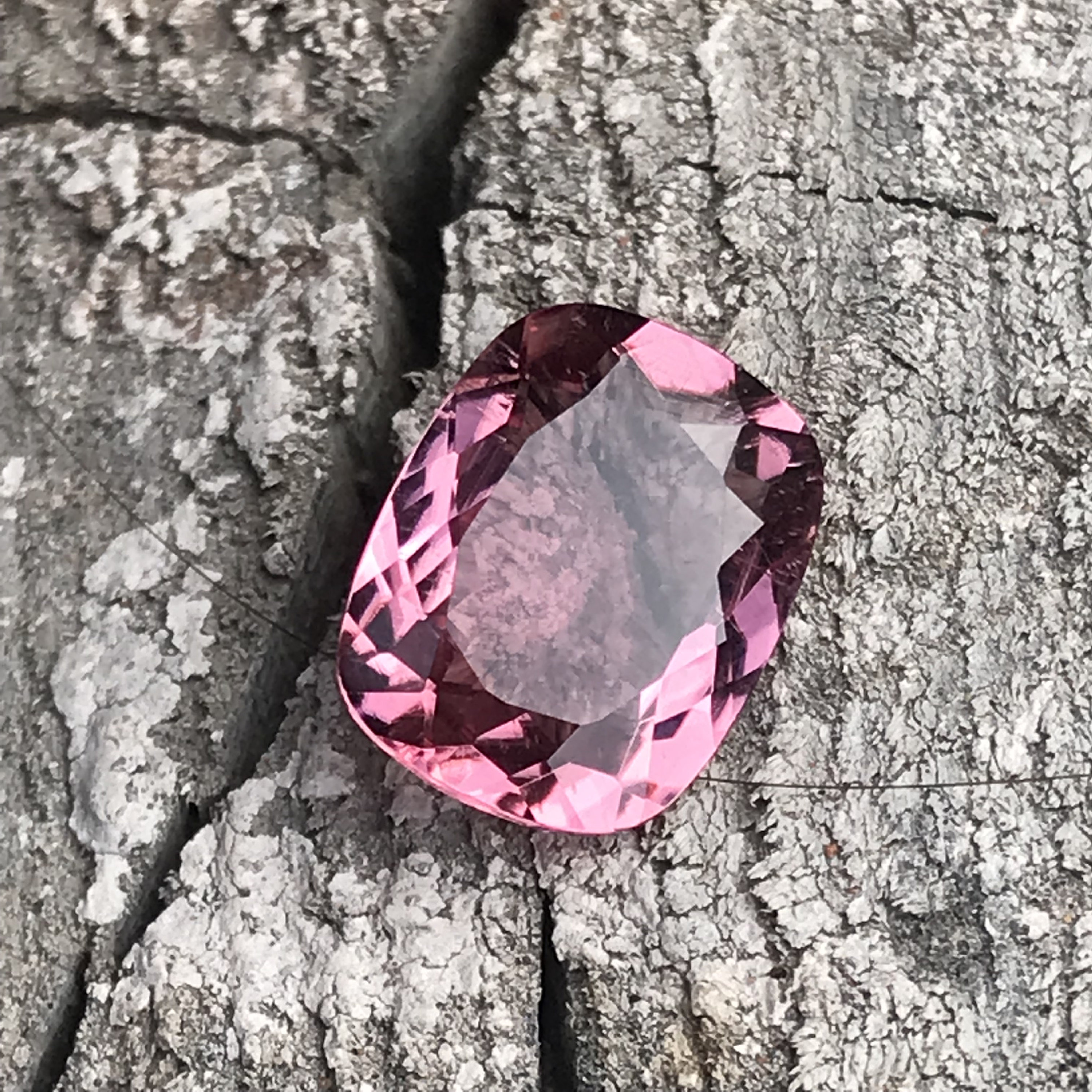 Natural Pink Tourmaline 10 MM Pink Tourmaline Elongated - Etsy