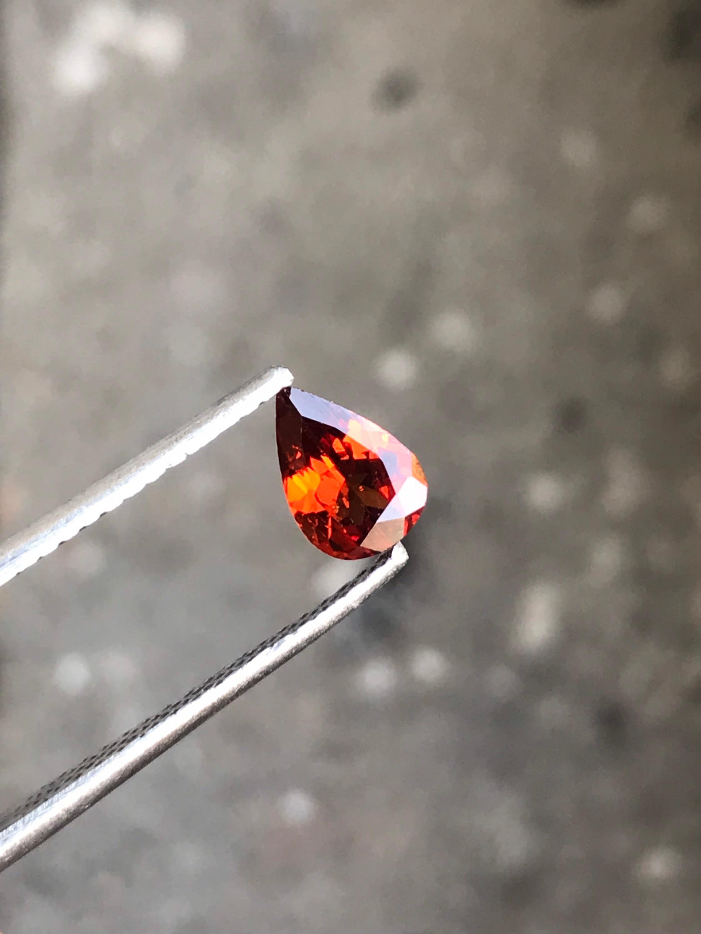 Natural Spessartine Garnet Fanta Garnet 7 MM Spessartine Garnet Pear 0. ...