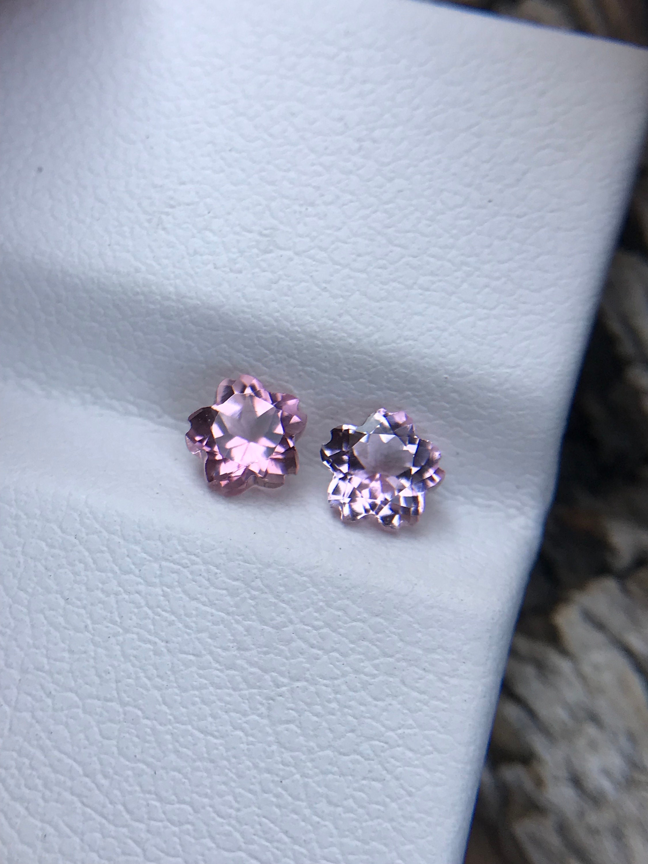 Baby Pink Tourmaline Cherry Blossom Cut 5 Mm Baby Pink Tourmaline 1 ...