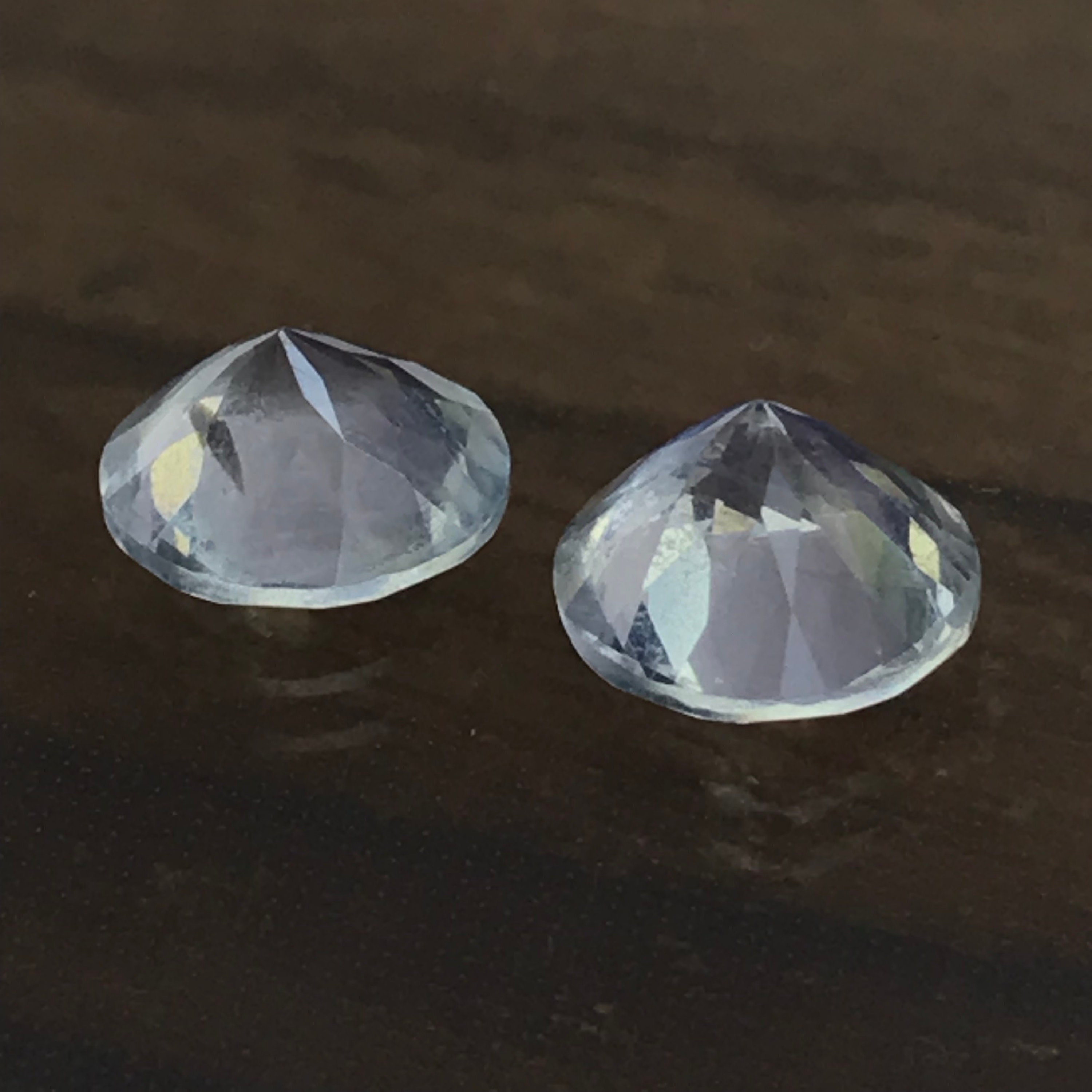Top Quality Rainbow Moonstone Pair 8 MM Moonstone Round Pair 3.45 Carat ...