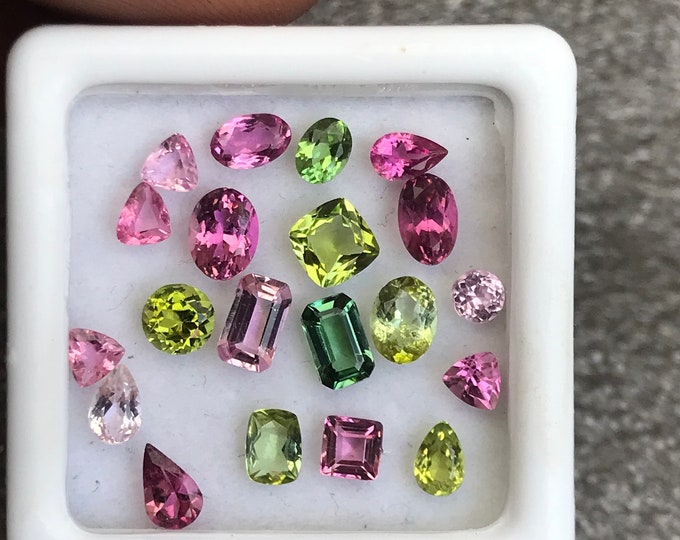 Natural Tourmaline - Tourmaline Multi Colour Mix Shape - October ...