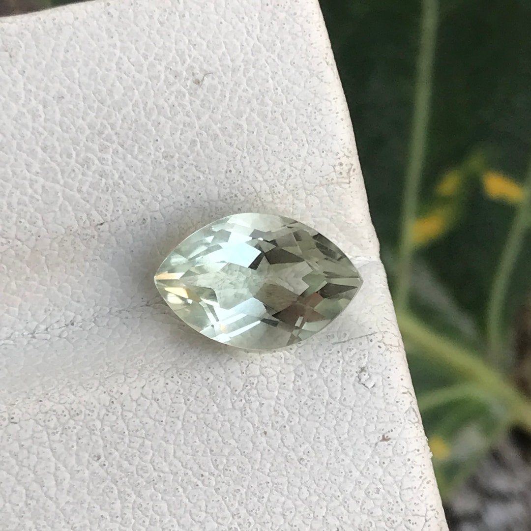 Natural Pale Green Prasiolite Marquise 10.5mm 2.30ct February ...