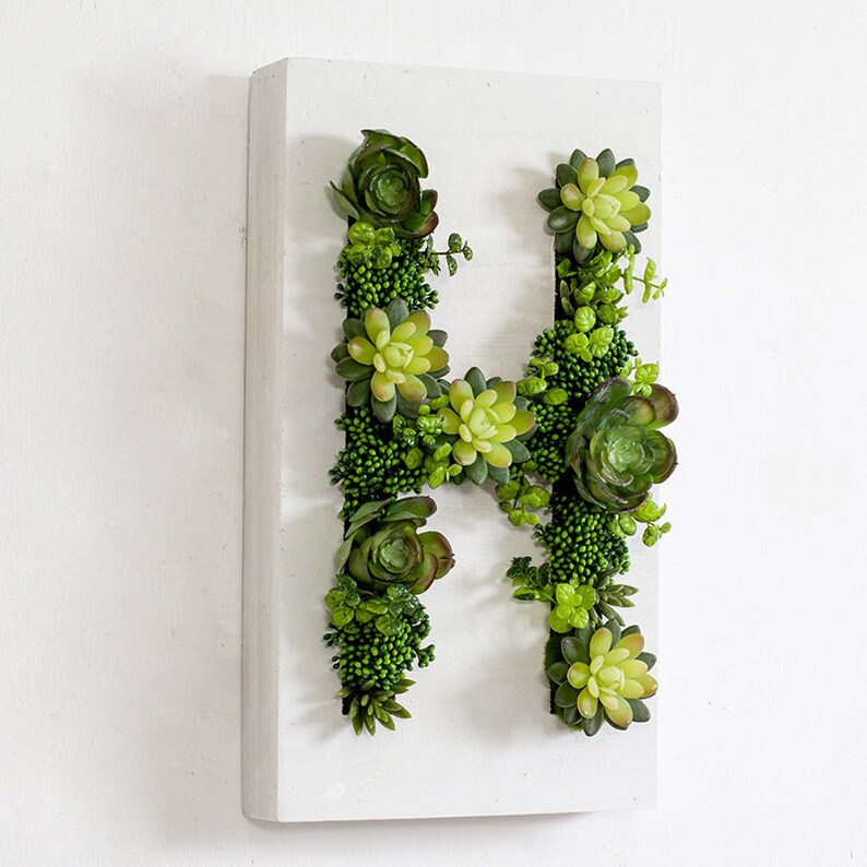 Artificial Plant Succulent Wall Art Succulent Wall Art - Etsy