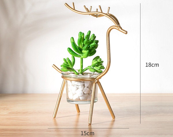 Golden Elk Creative Living Room Interior Succulent Jewelry - Etsy