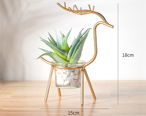 Golden Elk Creative Living Room Interior Succulent Jewelry - Etsy