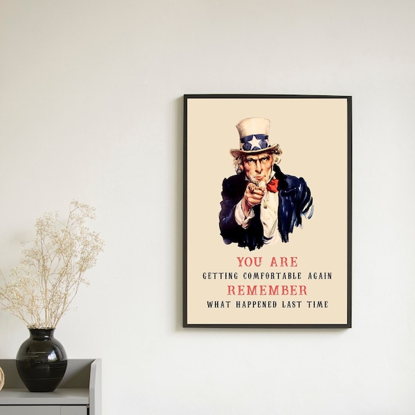 Uncle Sam Poster - Etsy