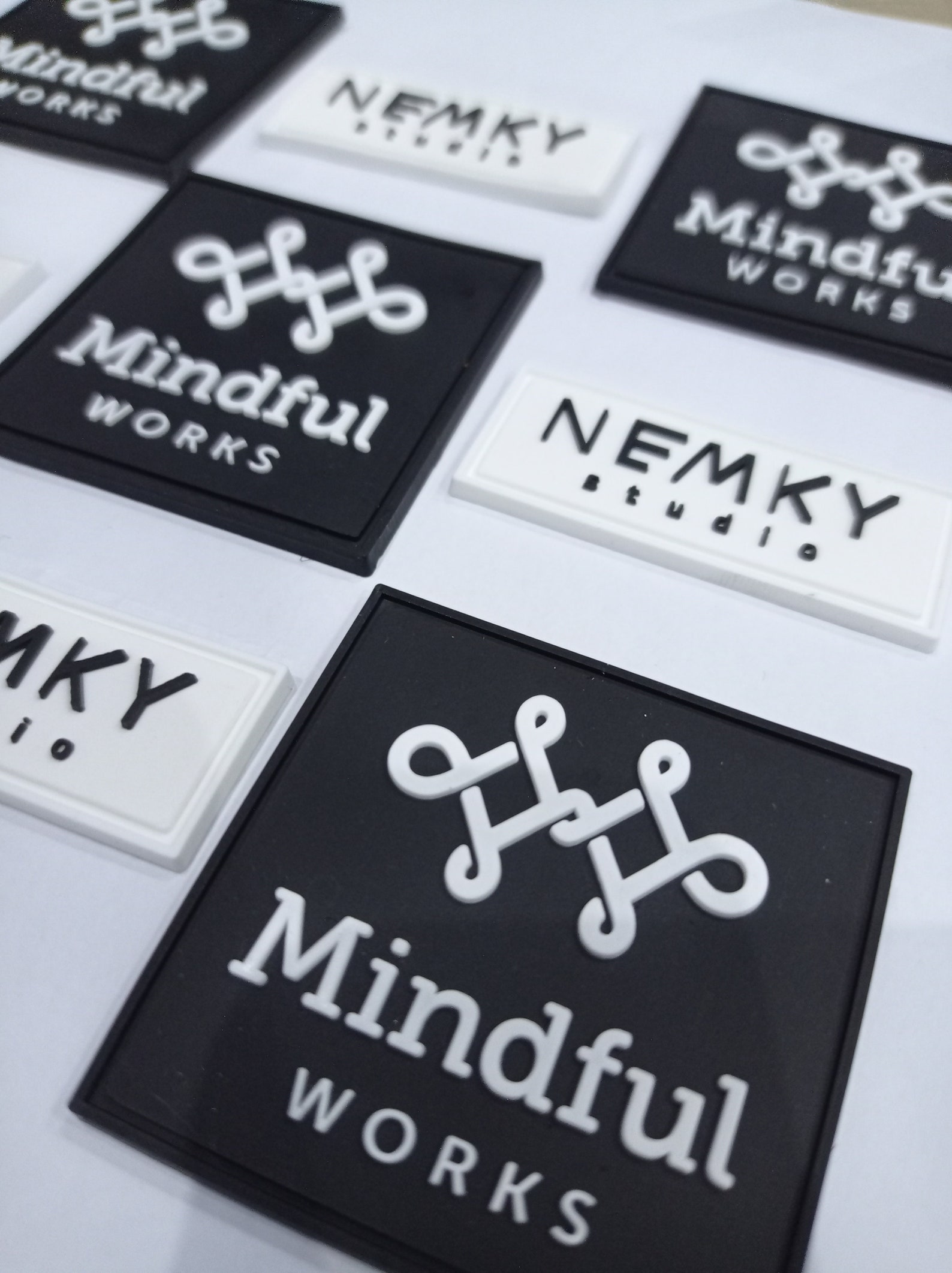 Custom Vinyl Badges.silicon Label.rubber Badges.sew on Badges.iron on ...