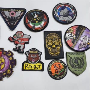 Custom PVC Patches | Personalized PVC Badges | Customizable Morale ...