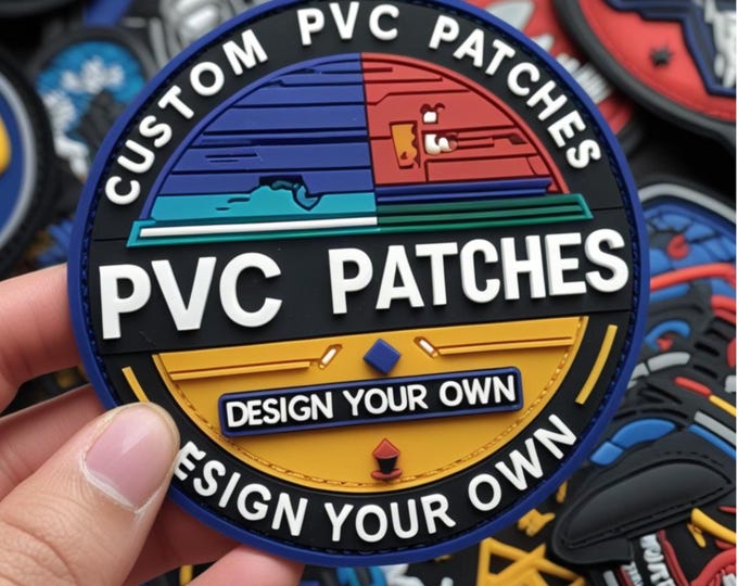Custom PVC Patches | Personalized PVC Badges | Customizable Morale ...