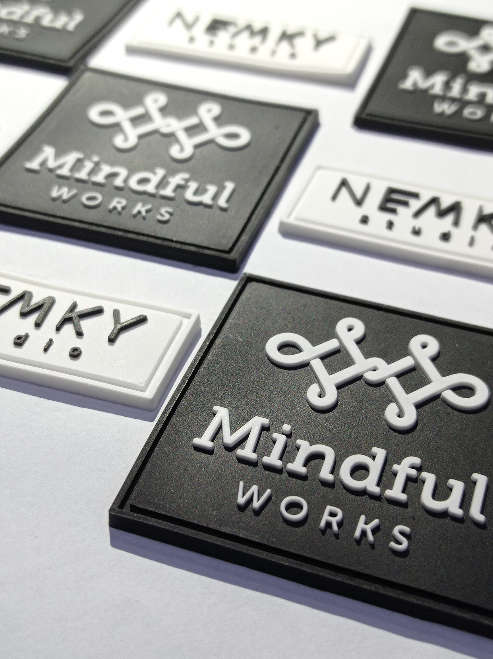 Custom Vinyl Badges.silicon Label.rubber Badges.sew on Badges.iron on ...